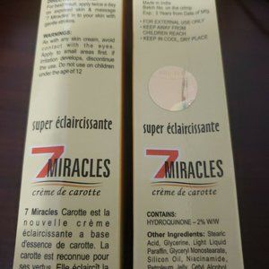 7 Miracles | Skincare | 7 Miracles Carrot Cream 7g Eliminates Black ...